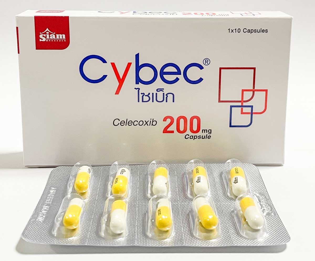 サイベック Cybec (セレコキシブ Celecoxib 200mg) 10カプセルx1箱｜効果｜鎮痛、解熱剤｜Yokohama Media ...