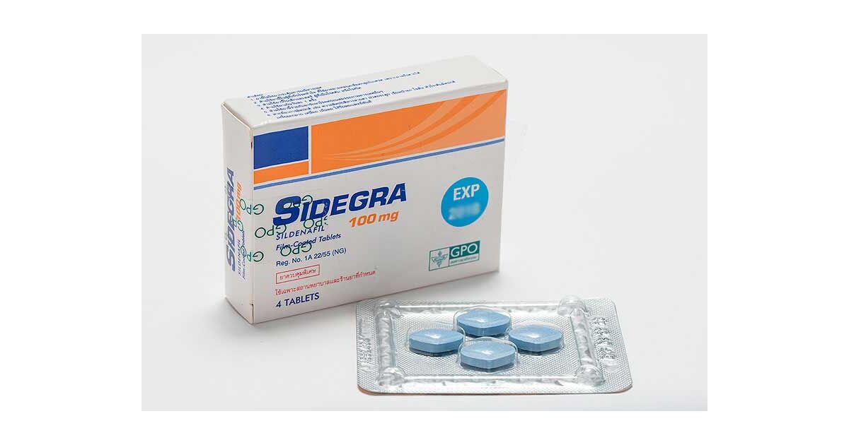 シデグラ SIDEGRA100mg シルデナフィル4錠入り｜効果｜後払い可｜Yokohama Media メディカル